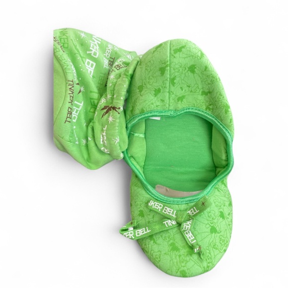 Intimates & Sleepwear | Green Tinker Bell Slippers | Poshmark